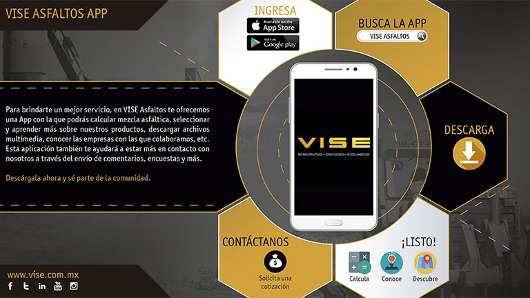 Mejora tu camino con la nueva App de VISE